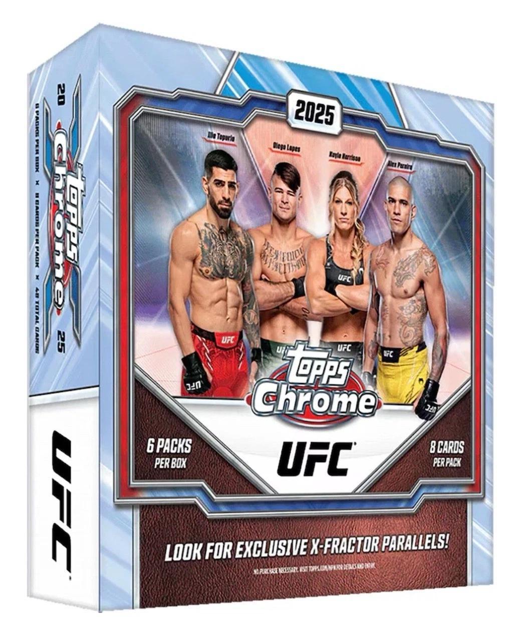 2025 Topps Chrome UFC Mega Box - Underground Case Breaks