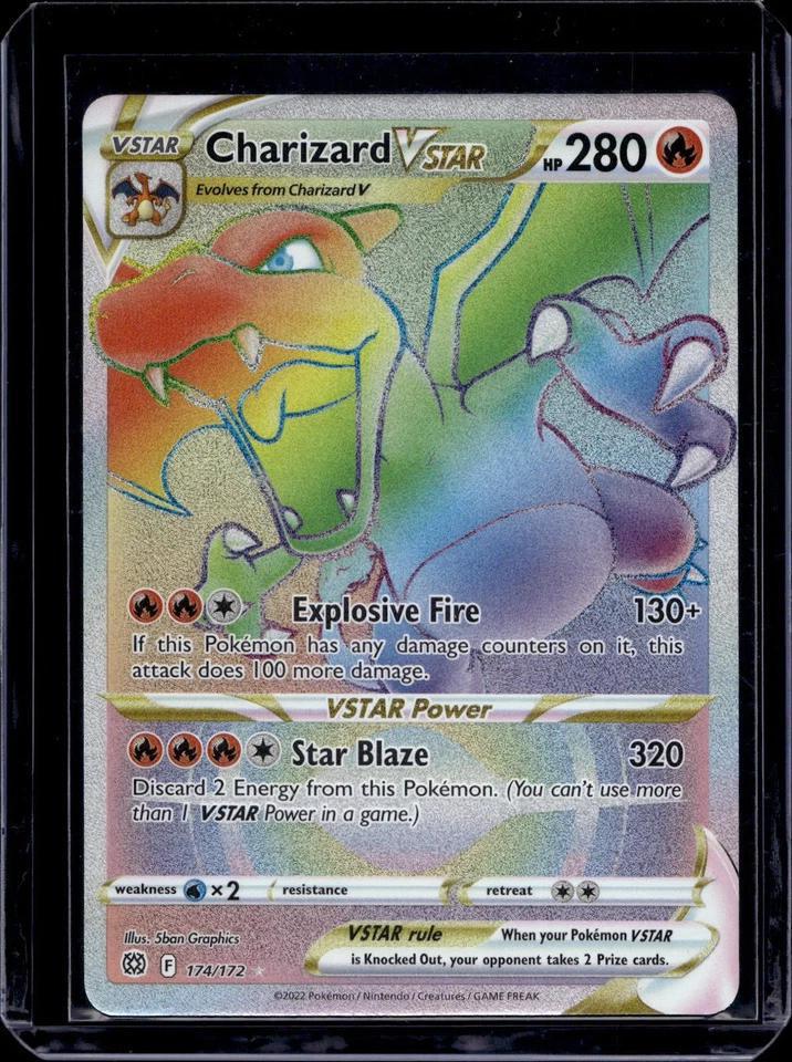 Charizard VSTAR (Secret) Pokemon SWSH09: Brilliant Stars 174/172 ...