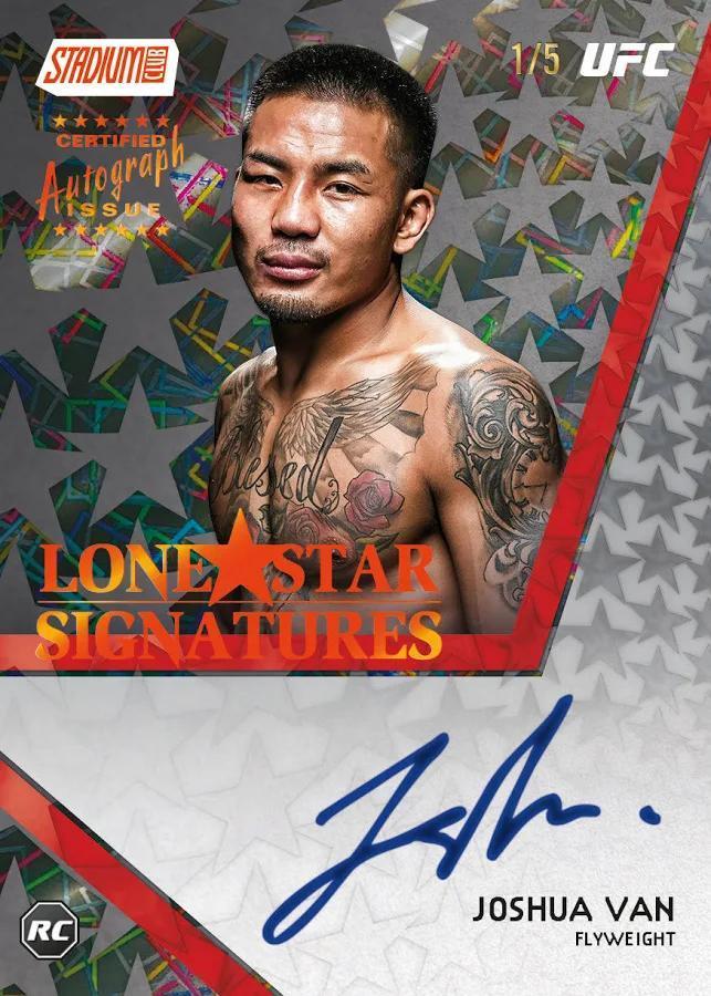 2025 Topps Stadium Club UFC Mega Box (Pre-Sell) - Underground Case Breaks